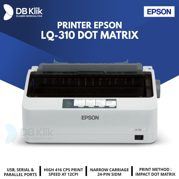 Jual Epson Printer Lq-310 Dot Matrix - Lq 310 Dot Matrix Printer ...