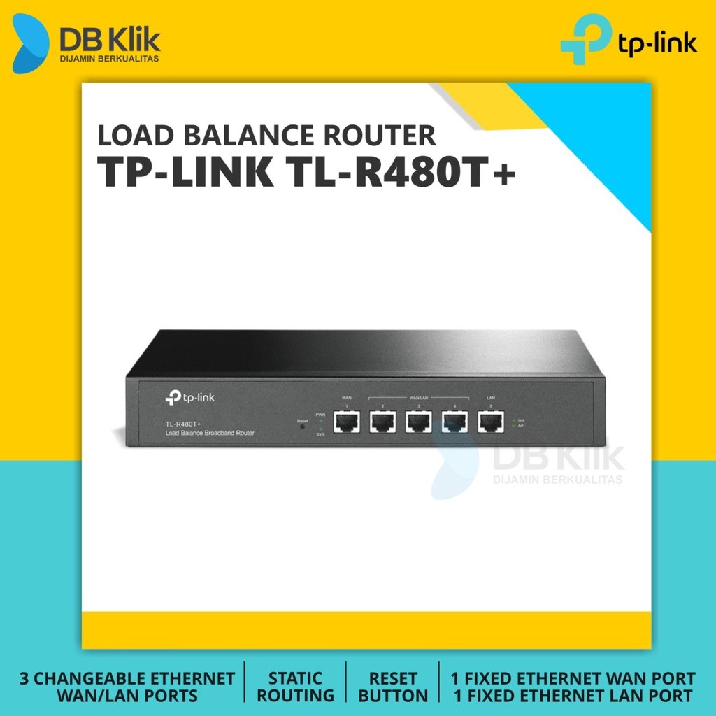 Jual Tp-Link Load Balance Router Tl-R480T+ | Load Balancer Tplink R480T ...