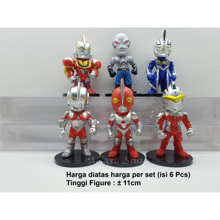 Jual Jual Ultraman Netflix Shinjori Zearth Agent Adad Chibi isi 6 ...