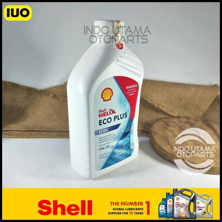 Jual DISKON OLI SHELL HELIX ECO PLUS 0W20 ORIGINAL FULL SYNTHETIC API ...