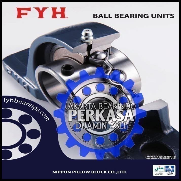 Jual DISKON UC 305 INSERT BEARING PILLOW BLOCK UC305 AS 25MM FYH JAPAN !!! | Shopee Indonesia