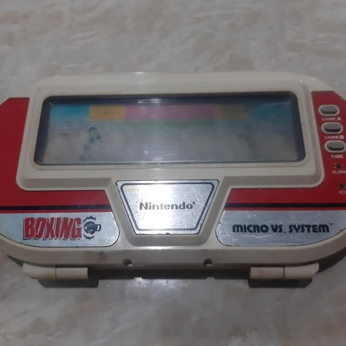 Jual Gimbot Nintendo Boxing Micro VS System antik 1984 Rare Murah No ...