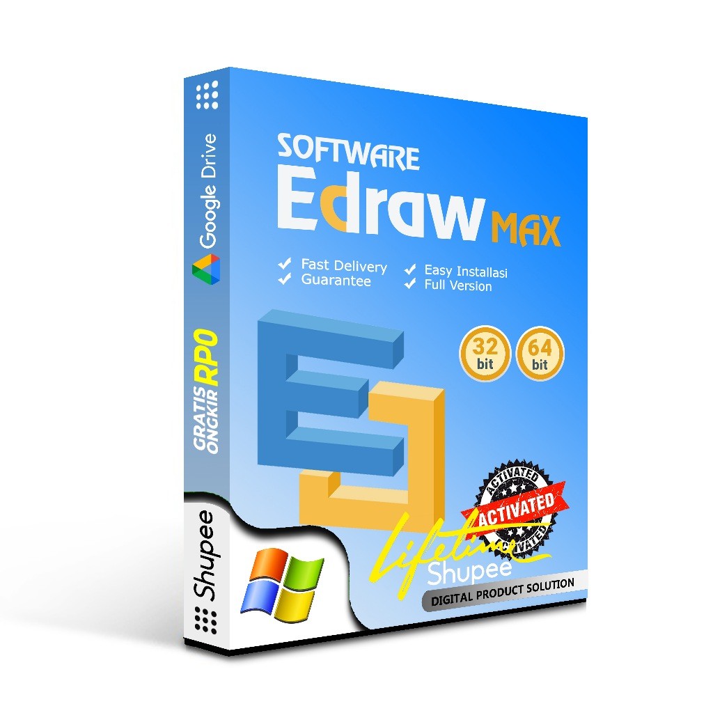 Jual Edraw Max Latest 2024 All-In-One Diagram Software | Shopee Indonesia