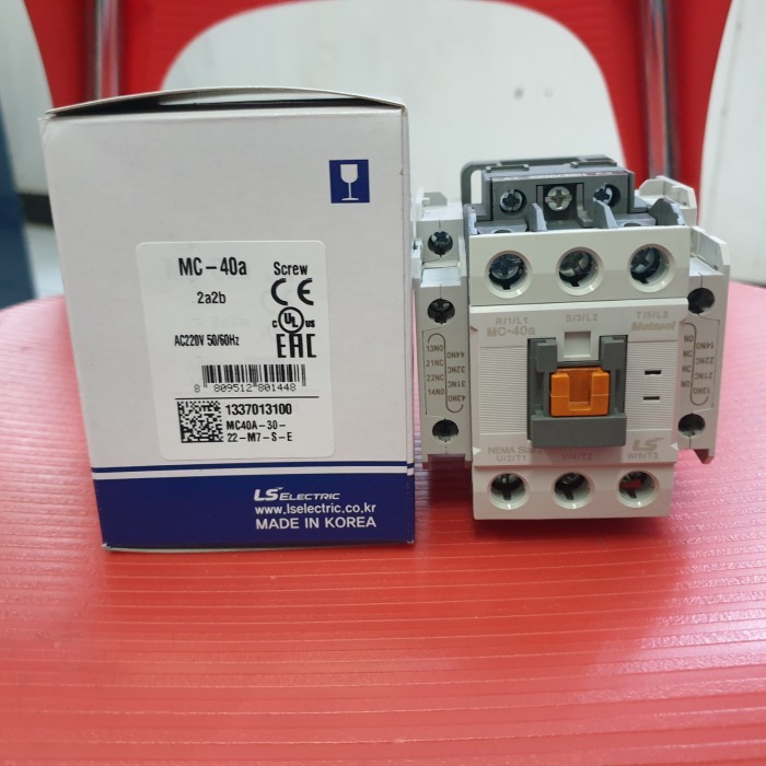 Jual Magnetic Contactor Ls , 40 Ampere, Mc-40A Coil 220Vac | Shopee Indonesia