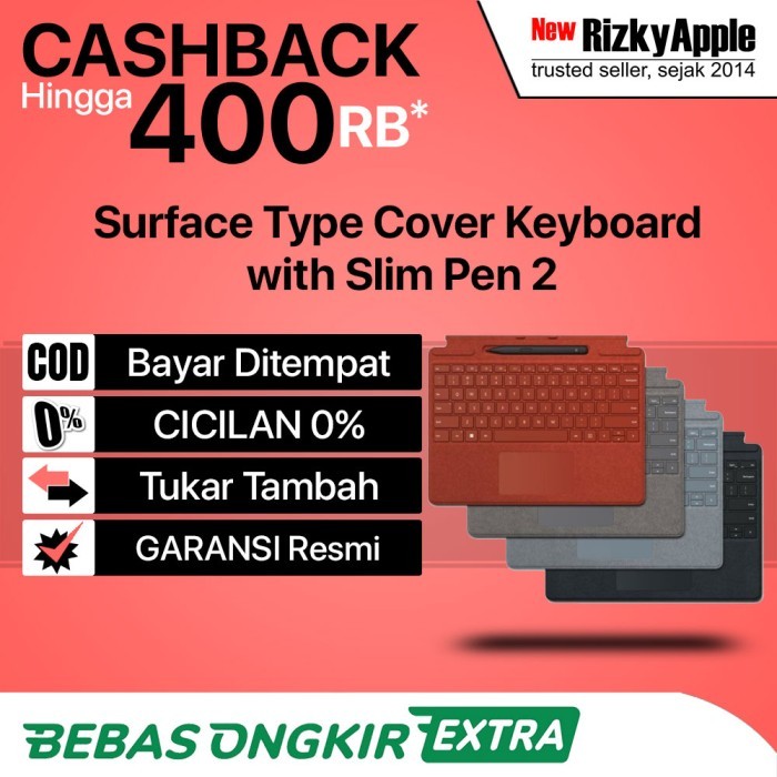 Jual Surface Pro 8 / X Signature Keyboard with Slim Pen 2 / Gen 2 ...