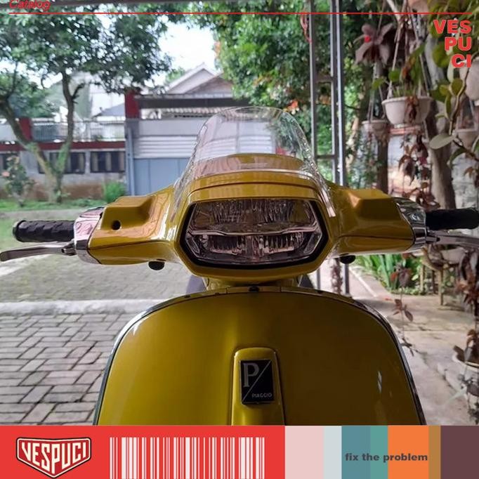 Jual VISOR WINDSHIELD DOCILWORKS FOR VESPA SPRINT PRIMAVERA LX ORIGINAL ...