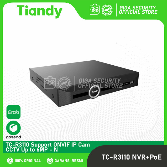 Jual HARGA DISC - NVR 10CH Tiandy TC-R3110 POE IP Camera CCTV Up to 6MP Spark | Shopee Indonesia