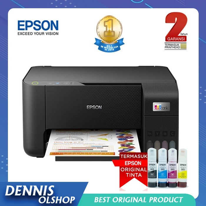 Jual Epson L3210 EcoTank All in One Ink Tank Printer ( print, scan ...