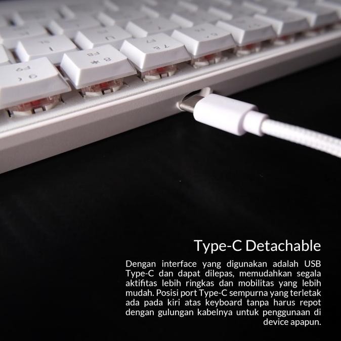 Jual Keyboard Gaming Digital Alliance 60% RGB Low Profile Mechanical ...