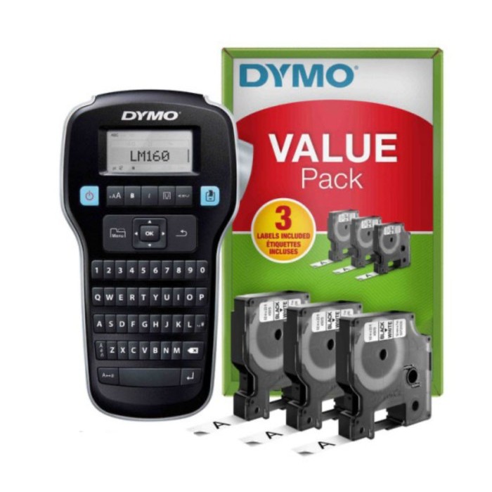Jual DYMO LabelManager 160 Hand-Held Label Maker Cetak Label Printer ...