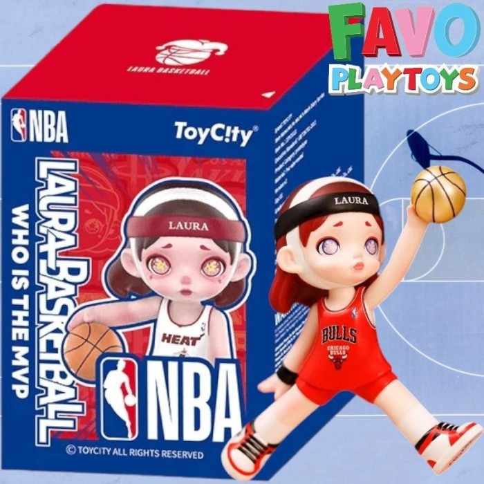 Jual Toy City x Laura Basketball NBA Who Is The MVP Series Blind Box ...