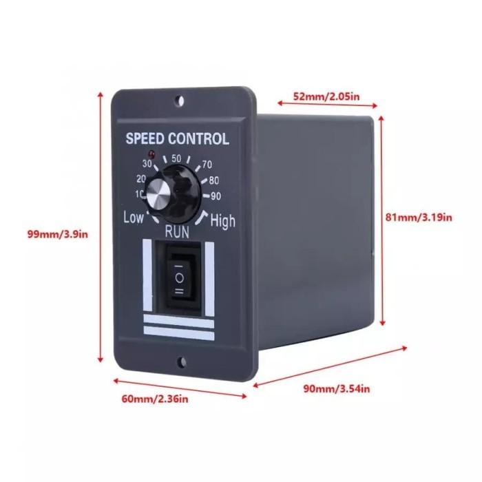 Jual TERBARUUU DC Motor Speed Controller 12V 24V 36V 48V 6A PWM Modul ...