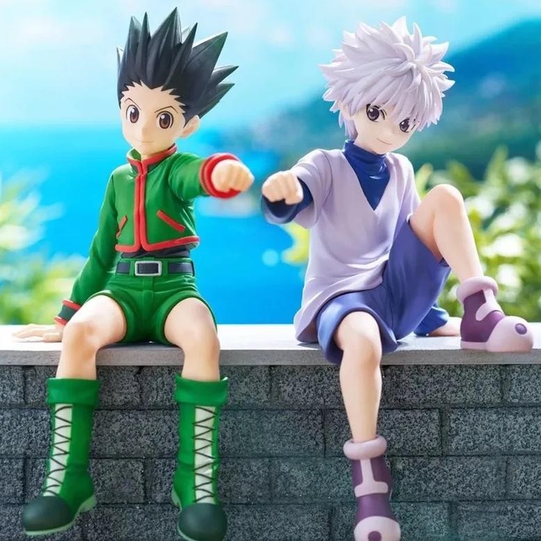 Jual 12cm anime hunterxhunter killua zoldyck figure pvc aciton figure ...