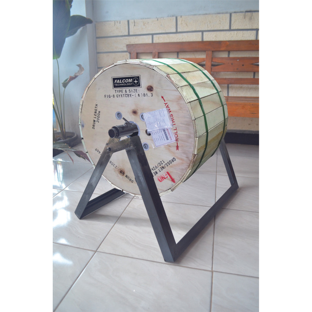 Jual TERBAIK Roll Kabel FO Alat Tarik Cable Fiber Optik Gulungan wifi ...