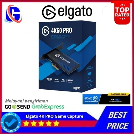 Jual BEBAS ONGKIR - Elgato 4K PRO Game Capture Card PCIe 8K60 4K60 ...