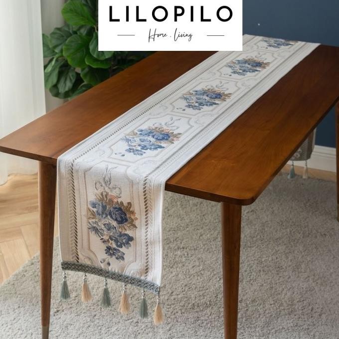 Jual Table Runner European Style / Taplak Meja Mewah Eropa Premium ...