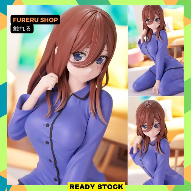 Jual Gotoubun no Hanayome Relax Time Figure Nakano Miku | Shopee Indonesia