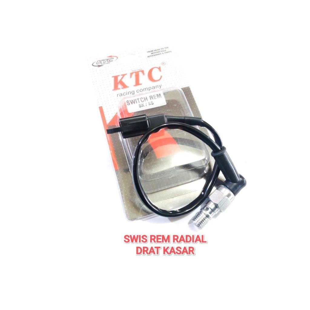 Jual SWIT SWITCH SWIS REM DEPAN DRAT KASAR KTC RACING UNTUK S1 RADIAL | Shopee Indonesia