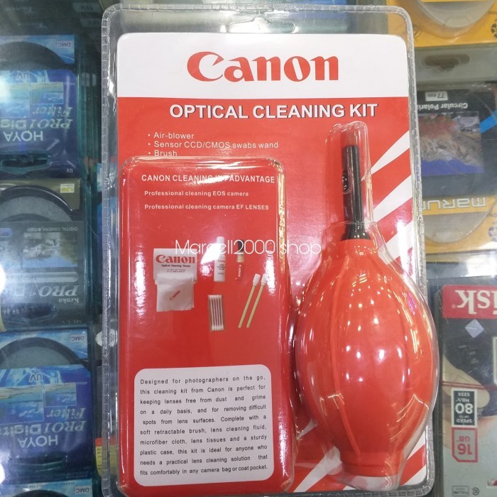 Jual TERBARU Cleaning Kit Set CANON 7 IN 1 ( For Lensa Camera Slr ...