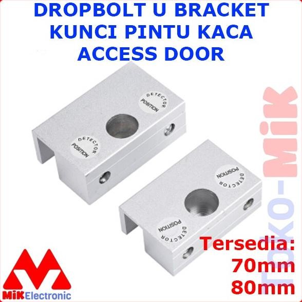 Jual Baru DROPBOLT U BRACKET DROP BOLT BREKET KUNCI PINTU KACA ACCESS ...