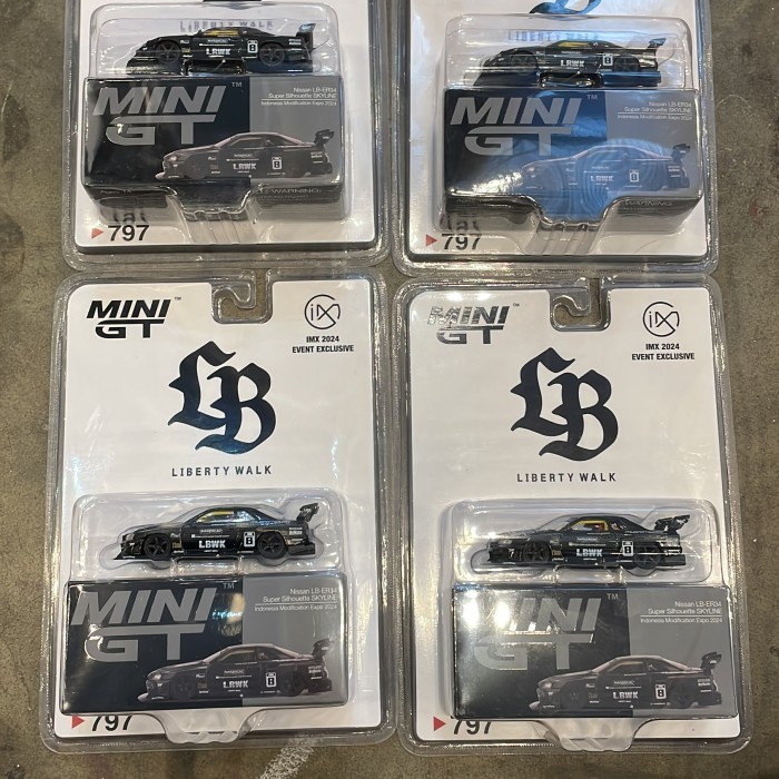 Jual Mini GT skyline gtr er34 spesial event IMX 2024 | Shopee Indonesia