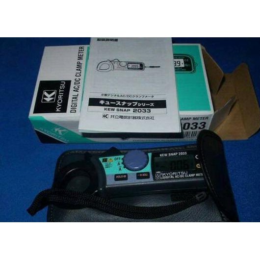 Jual Kyoritsu 2033 Digital Clamp Meter Tang Ampere Original | Shopee ...