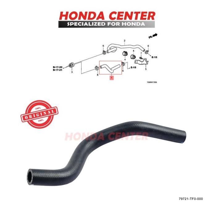 Jual Selang heater freed jazz ge8 city 2008 2009 2010 2011 2012 2013 ...