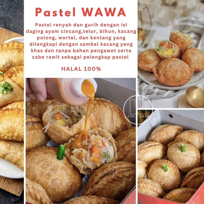 Jual Pastel Wawa (Isi 10) Legendaris Sejak 2006 Halal Free Sambal ...
