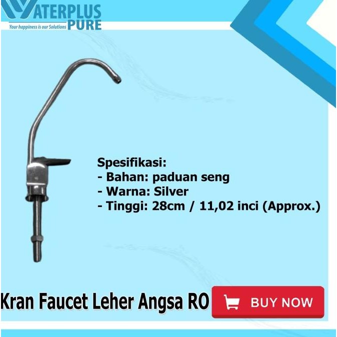 Jual Kran Faucet RO - Kran Dapur Angsa - Kran Wastafel Cuci Piring BS01 ...