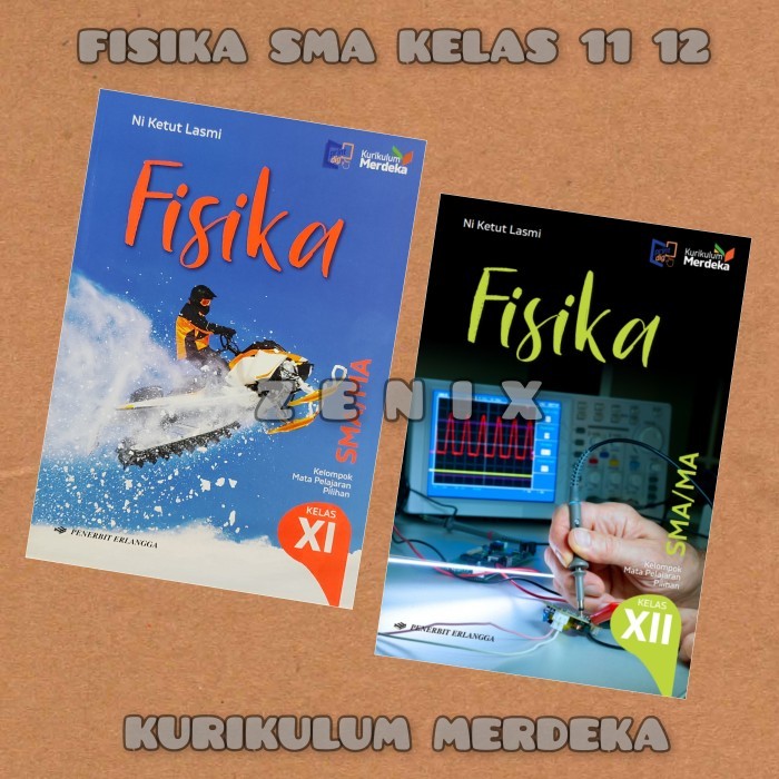 Jual Buku Fisika Sma Kelas 11 12 Kurikulum Merdeka Erlangga Mapel Pilihan New 100 % Original ...