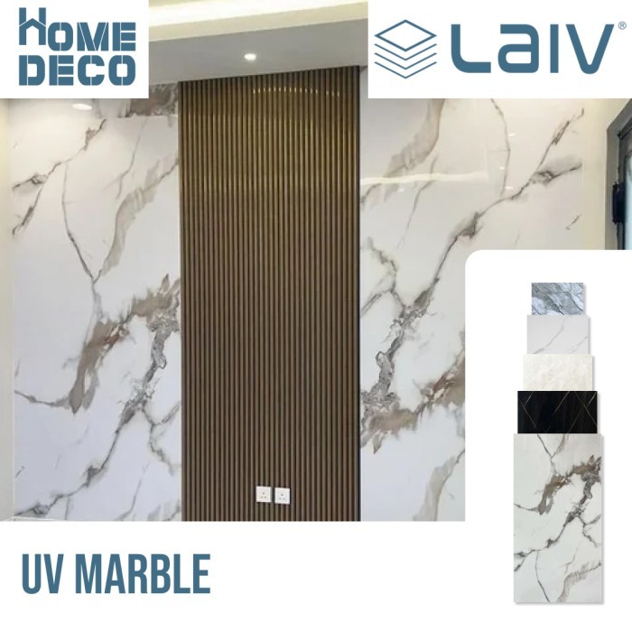 Jual LAIV PVC UV Marble Sheet PVC Board Panel Dinding Marmer Wallboard ...