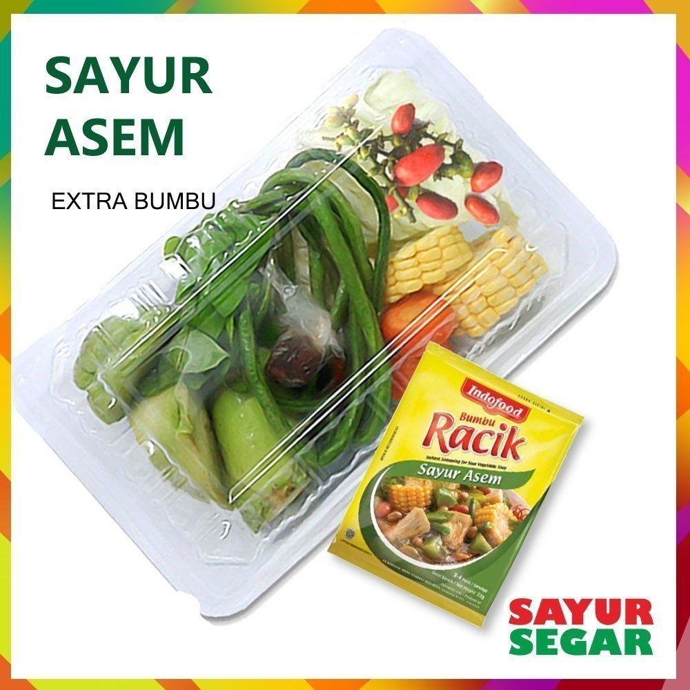 Jual Paket Sayur Sayur Asem Extra Bumbu - Lengkap [1 Pack] - Ready to ...