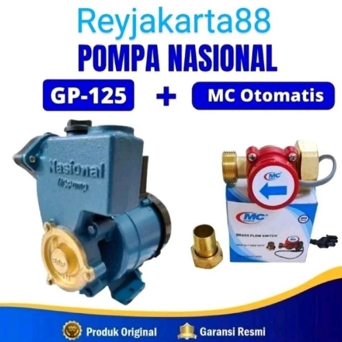 Jual Pompa air pendorong Shower NASIONAL MC 125 Automatic | Shopee ...