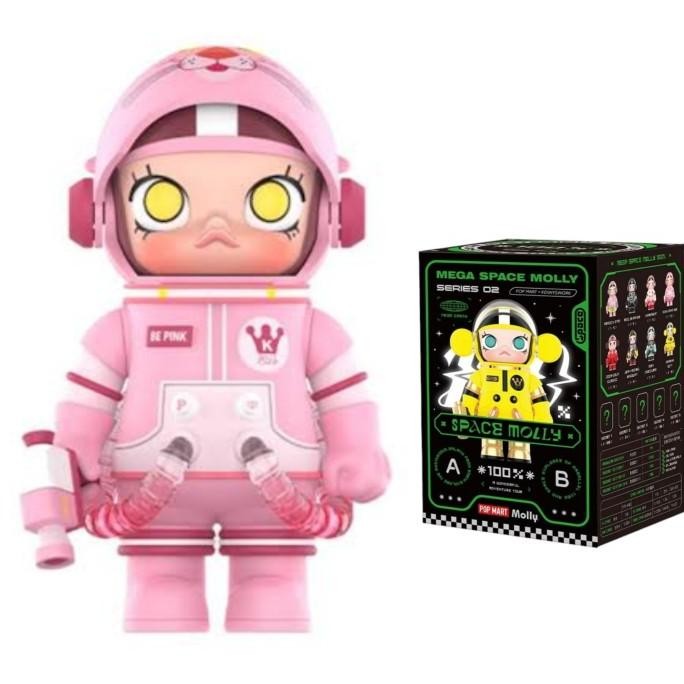 Jual Pop Mart MOLLY PINK PANTHER PopMart Mega Space Series 02 100% V2 ...