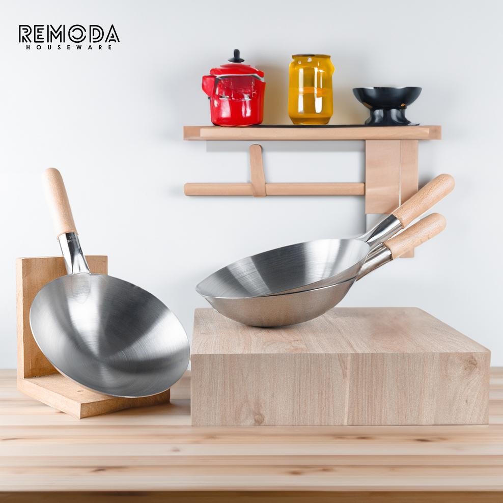 Jual PENAWARAN TERBATAS Onomane Wajan Penggorengan Kuali Mini Stainless ...