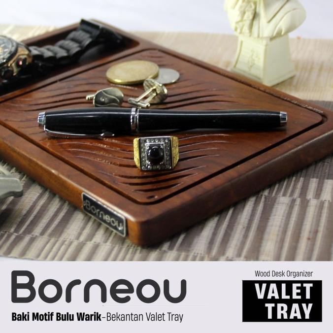 Jual Borneou Premium Valet Tray Kayu Ulin Bornean Iron Wood Baki ...