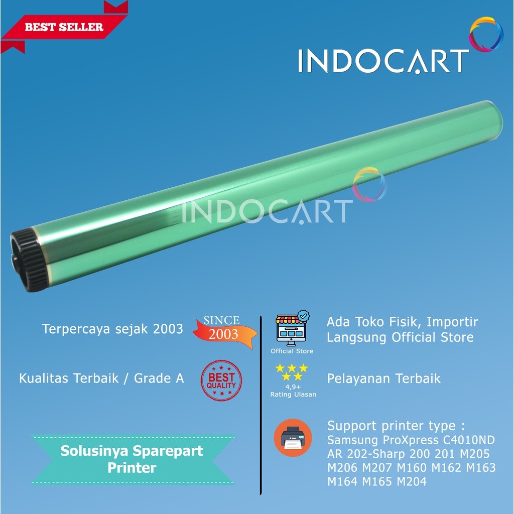 Jual IndoCart OPC Drum Glossy AR 016 AR 020 AR 202-Sharp AR 162 5015 ...