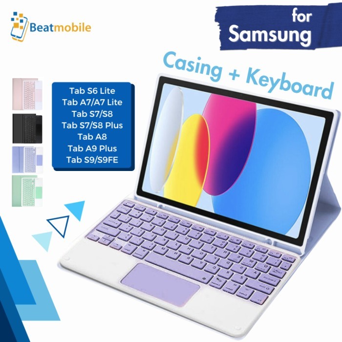 Jual HARGA DISC - Wireless Bluetooth Keyboard Case for Samsung Galaxy ...