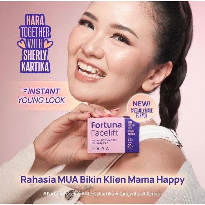 Jual Haquhara Hara Fortuna V Shape Facelift Tape Face Lit Make Up Face ...