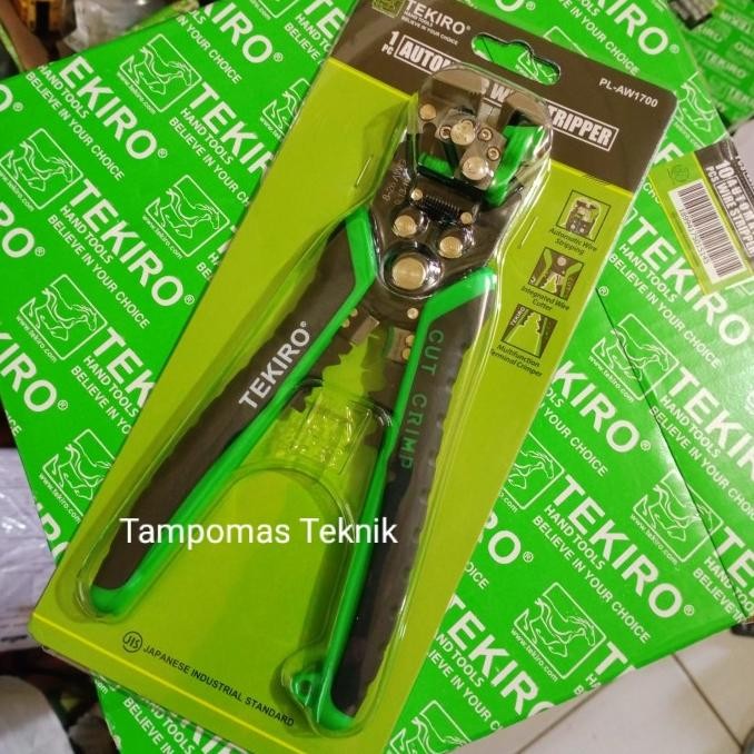 Jual Tang Kupas Kabel Tekiro Automatic Wire Stripper | Shopee Indonesia