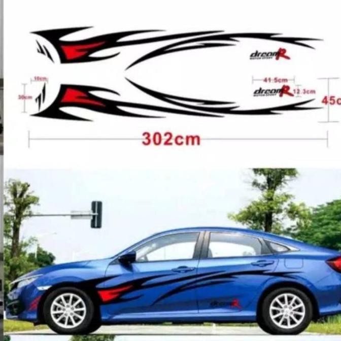 Jual Striping/List Mobil minimalis model cutting | Shopee Indonesia