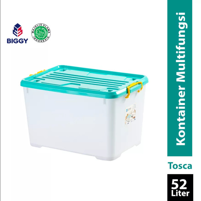 Jual NEW EZY BOX EZ 52 L Smart Storage Box Container Kotak Penyimpanan ...