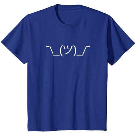 Jual Teks ASCII Shrug Face Kaomoji | Bahasa Meme Anime Kaos Weeb ...