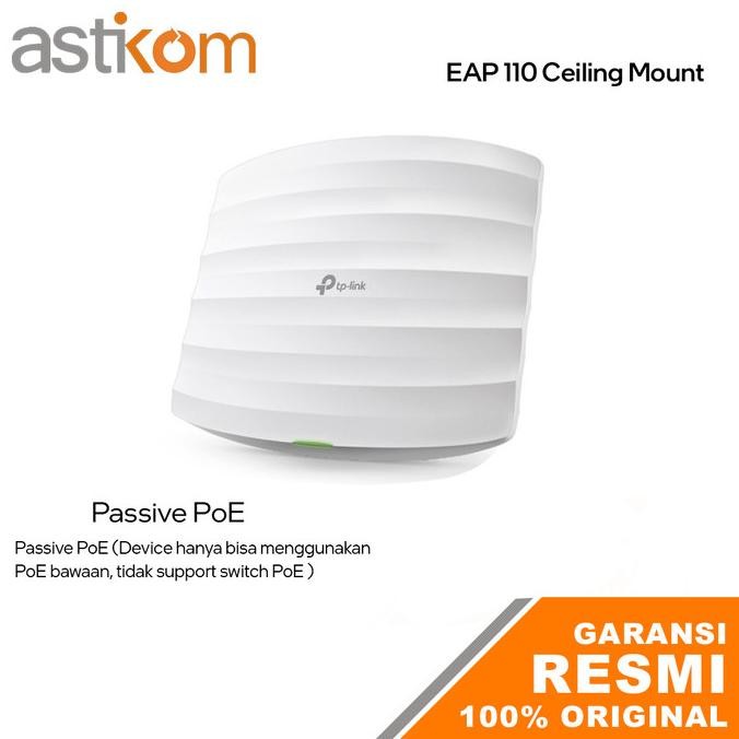 Jual BEBAS ONGKIR - TPLINK EAP 110 300Mbps Wireless Ceiling Mount ...
