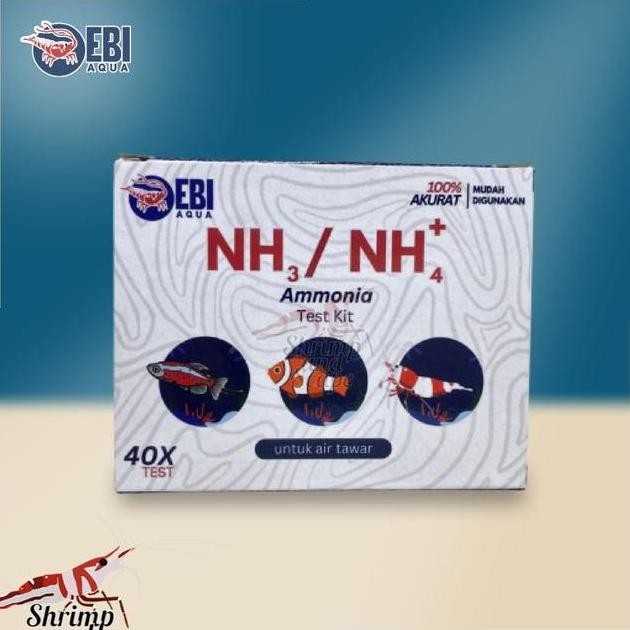 Jual Ebi Nh3 Nh4 Ammonia Water Test Kit Alat Tes Air Tawar Aquascape ...
