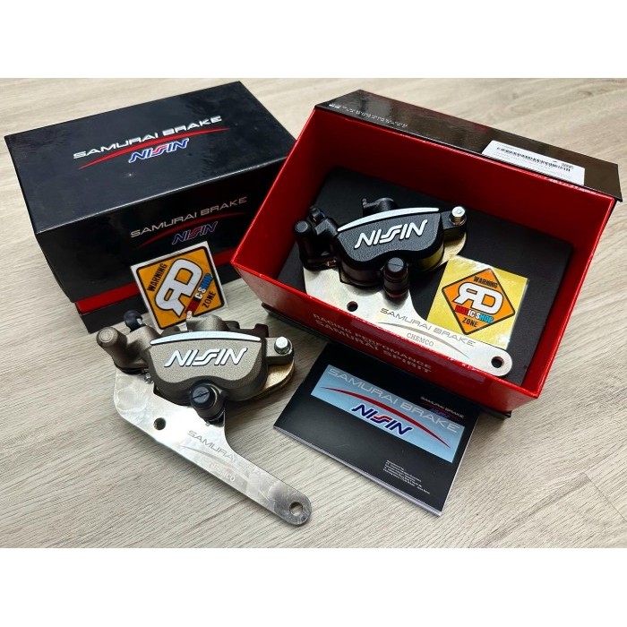 Jual Kaliper 2 Piston Nissin Samurai Beat Vario Scoopy untuk Disc 220mm | Shopee Indonesia