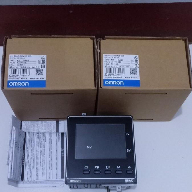 Jual BEBAS ONGKIR - OMRON E5AC-RX3ASM-800 DIGITAL CONTROLLER ORIGINAL | Shopee Indonesia
