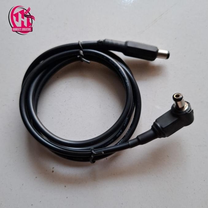 Jual socket - KABEL EXTENTION CCTV WIFI POWER JACK DC 5.52.1MM MALE TO ...