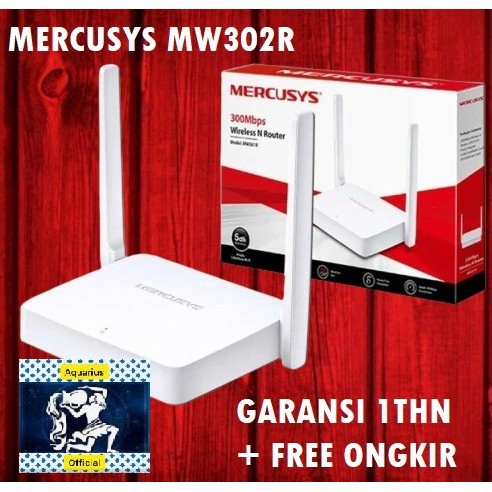 Jual Mercusys MW302R Multi-Mode Wireless N Router 300Mbps | Shopee ...