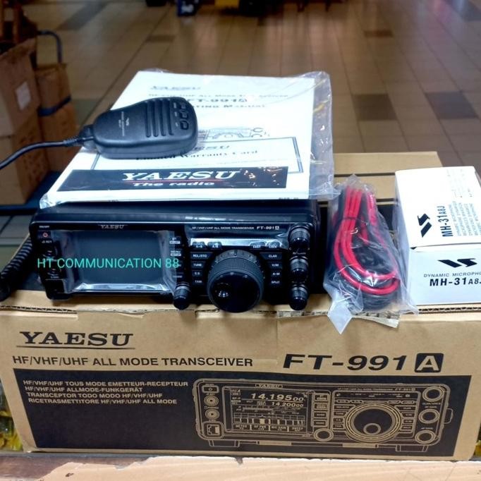 Jual FT-991 A New YAESU SSB HF/VHF/UHF ALL MODE TRANSCEIVER | Shopee Indonesia